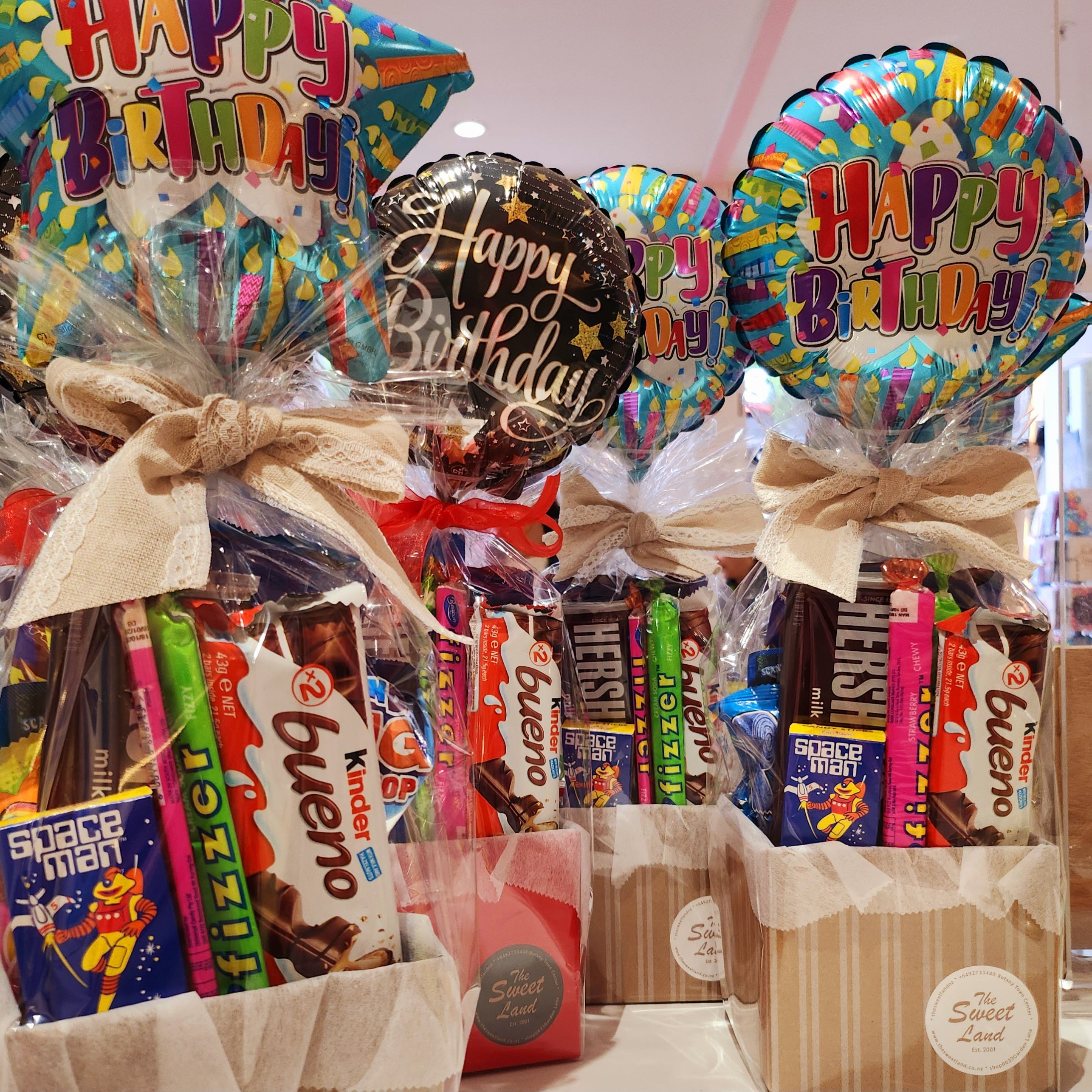 Birthday Goodie Balloon Box – THESWEETLANDNZ