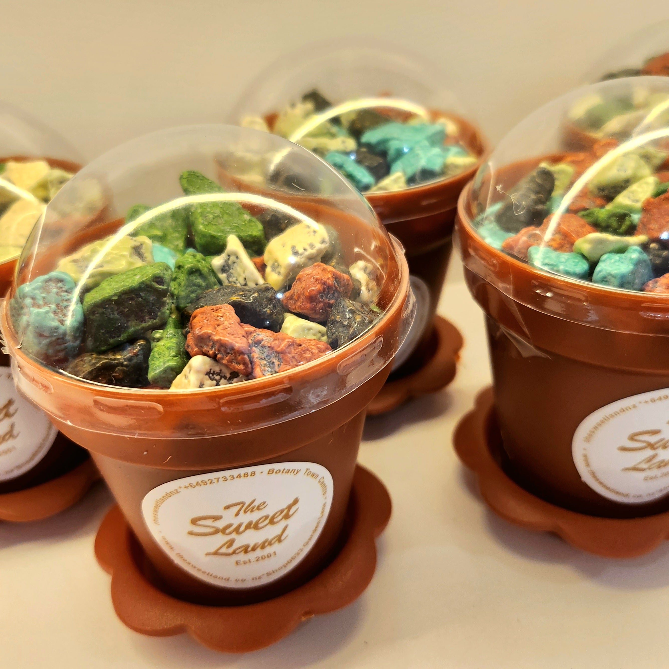 Milk Chocolate Rock Pots – THESWEETLANDNZ